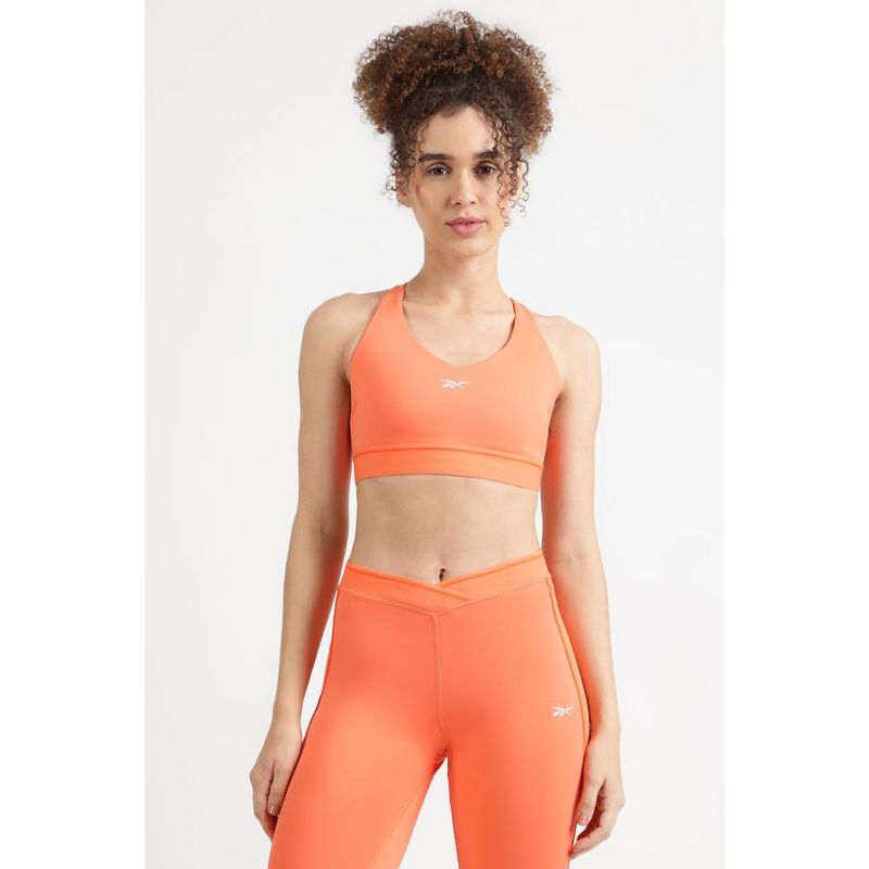 Buy Reebok Women Orange Sports Bra Online