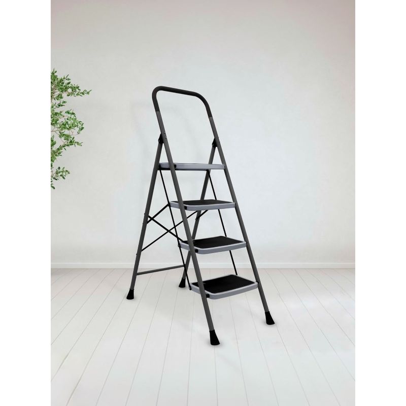 Buy Plantex Foldable 6-Step Ladder-Anti Skid Strong Wide Steps Ladder ...