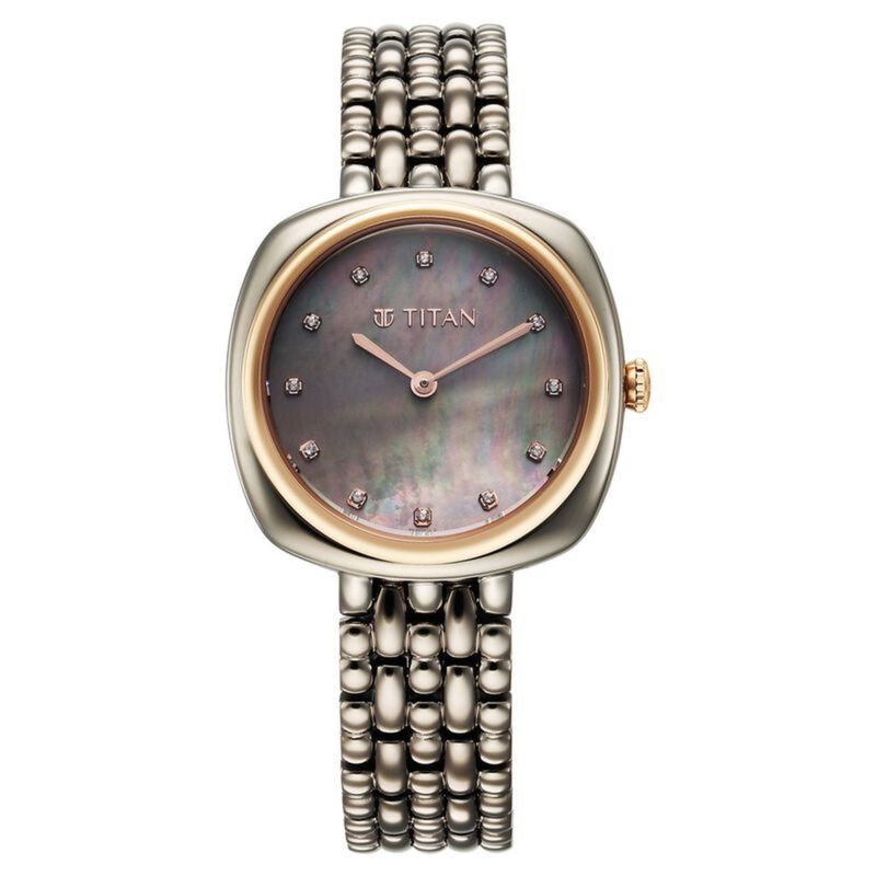 Buy Titan Aura Phase 2 Multi-Color Dial Stainless Steel Analog Watch ...