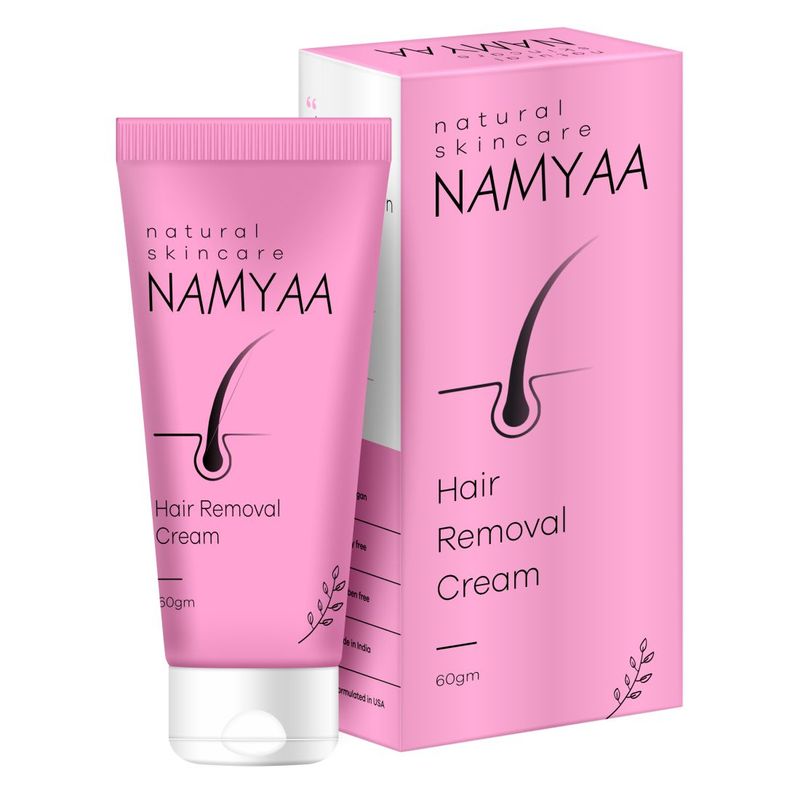 Buy Namyaa Hair Removal Cream for Intimate Skin with After Wax Vitamin ...