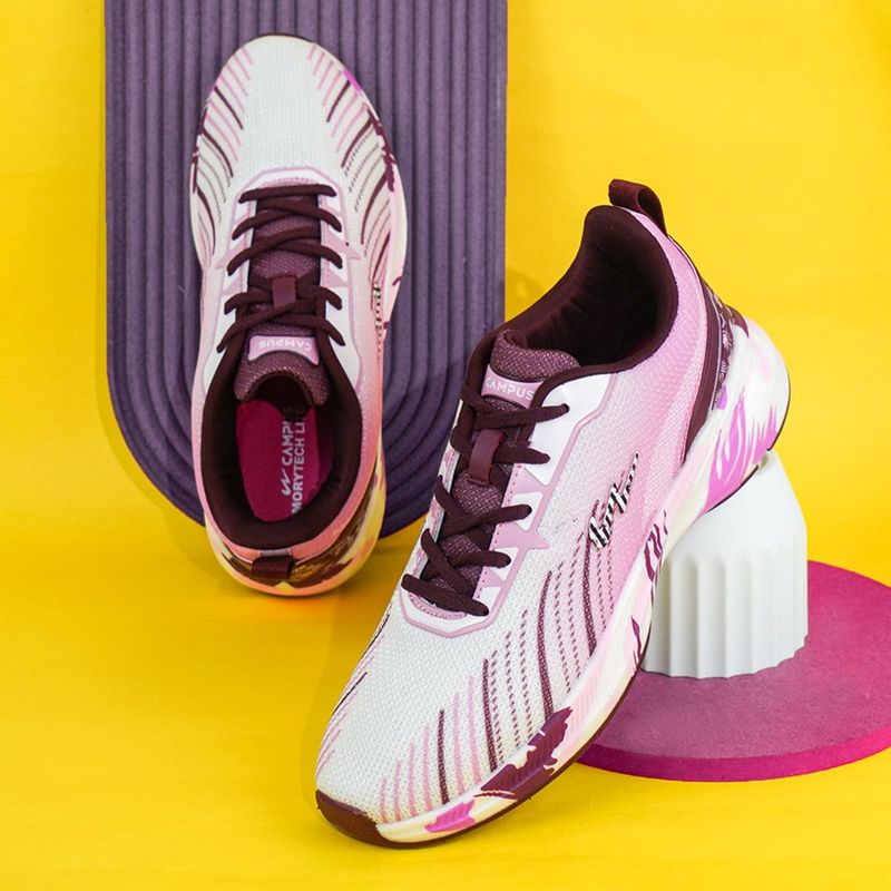 Buy Campus CAMP Streak Pink Womens Running Shoes Online