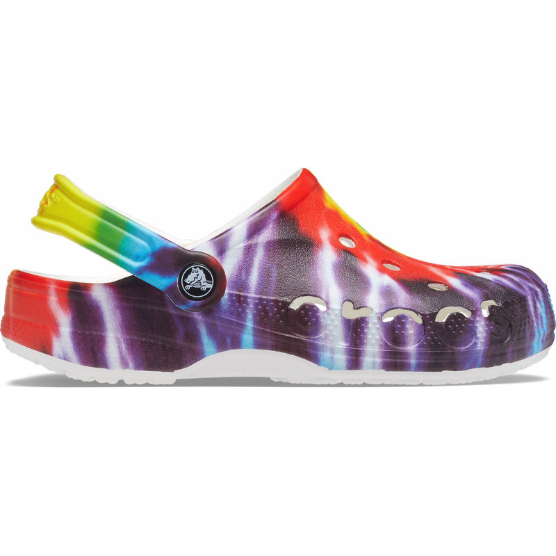 Buy Crocs Unisex Baya Tie Dye Mlt Casual Multi-Color Clogs Online