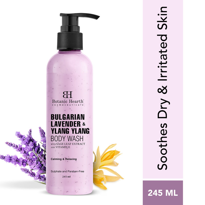 Buy Botanic Hearth Bulgarian Lavender & Ylang Ylang Body Wash Online
