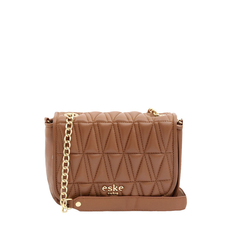 Buy Eske Paris Carol Genuine Leather Sling Bag Spacious Compartments Online