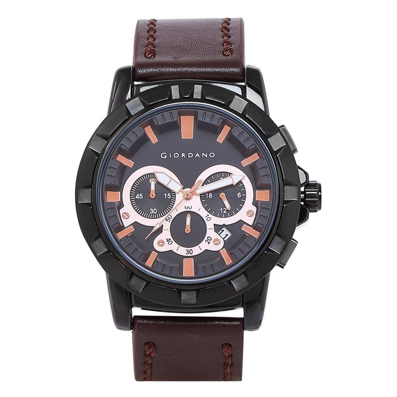 Buy Giordano Chronograph Black Dial Men's Watch Online