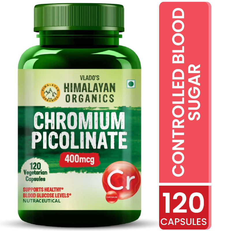 Buy Vlado's Himalayan Organics Vlado's Chromium Picolinate 400MCG Online