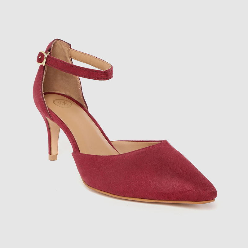 Buy Twenty Dresses By Nykaa Fashion Hey Sole Sister Wine Heels Online