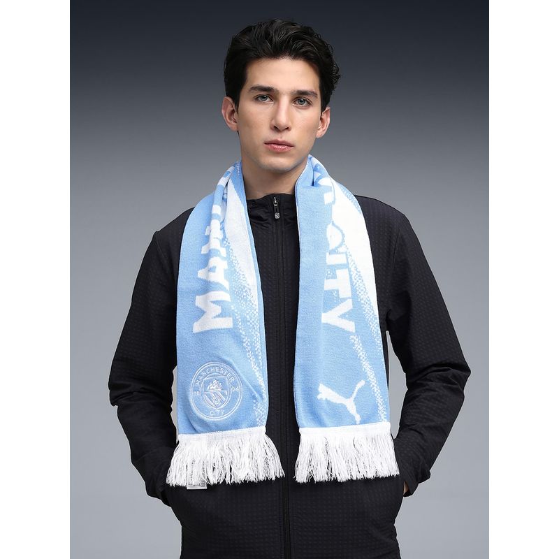 Buy Puma Manchester City Fc Essential Embroidered Scarf Online