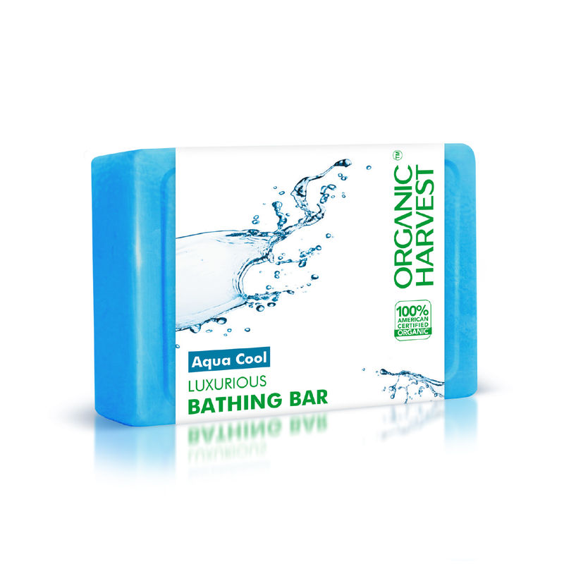 Buy Organic Harvest Luxurious Aqua Cool Bathing Bar Online