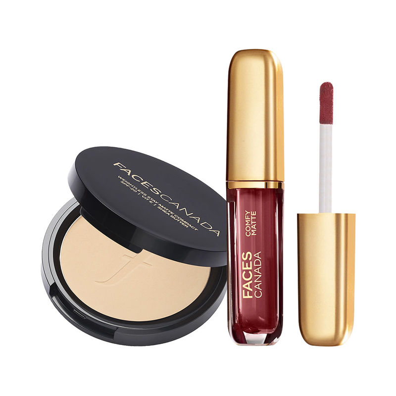 Buy Faces Canada Lip & Face Combo - Note To Self + Weightless Compact ...