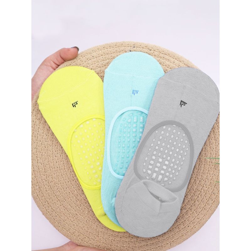 Buy Footprints Unisex Multi-Colour Anti-Bacterial & Anti-Skid Temple ...