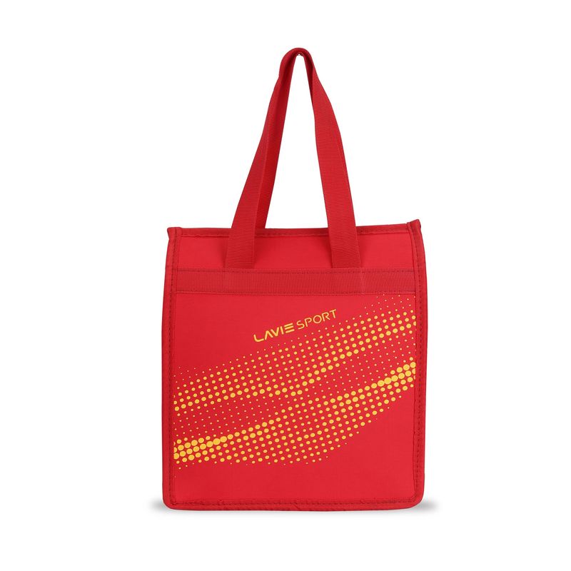 Buy Lavie Red Solid Lunch Bag Online