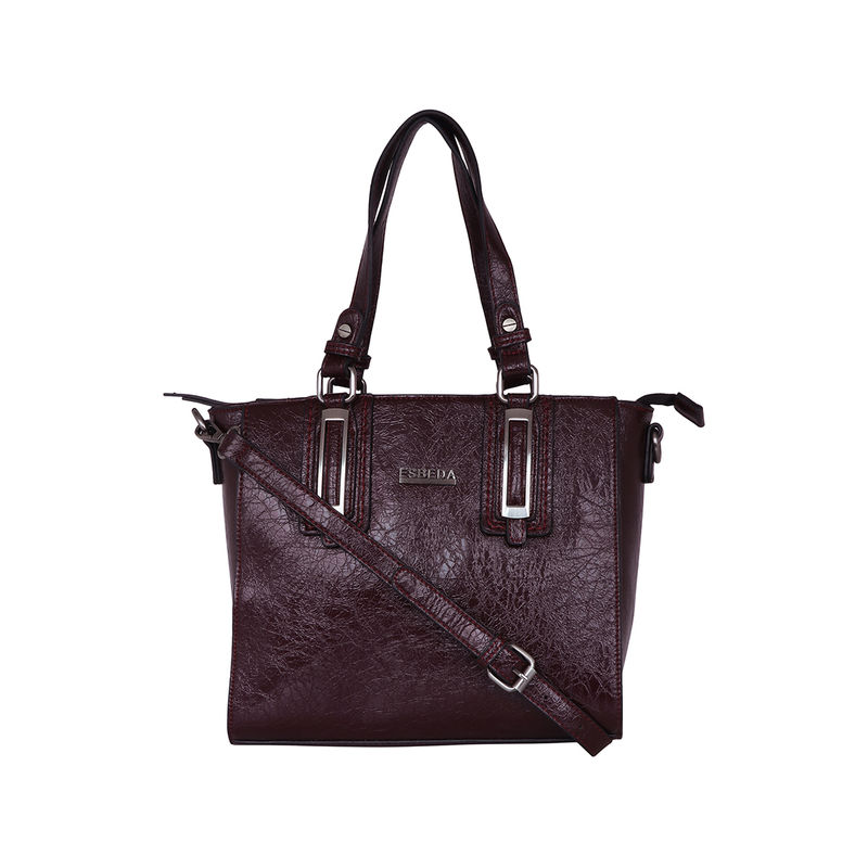 Esbeda Maroon Colour Antique Beaded Stone Handbag For Women: Buy Esbeda ...
