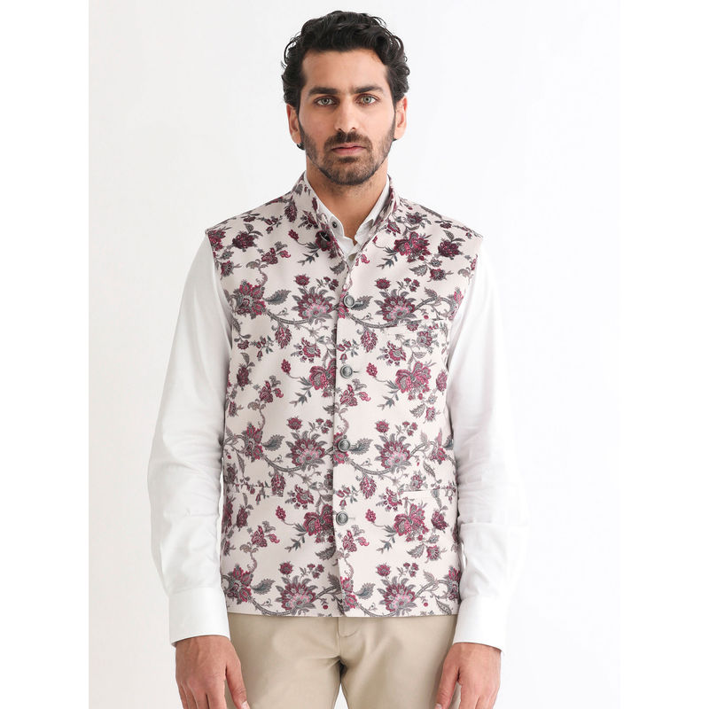 Buy Rare Rabbit Printed Velvet Bandi Online