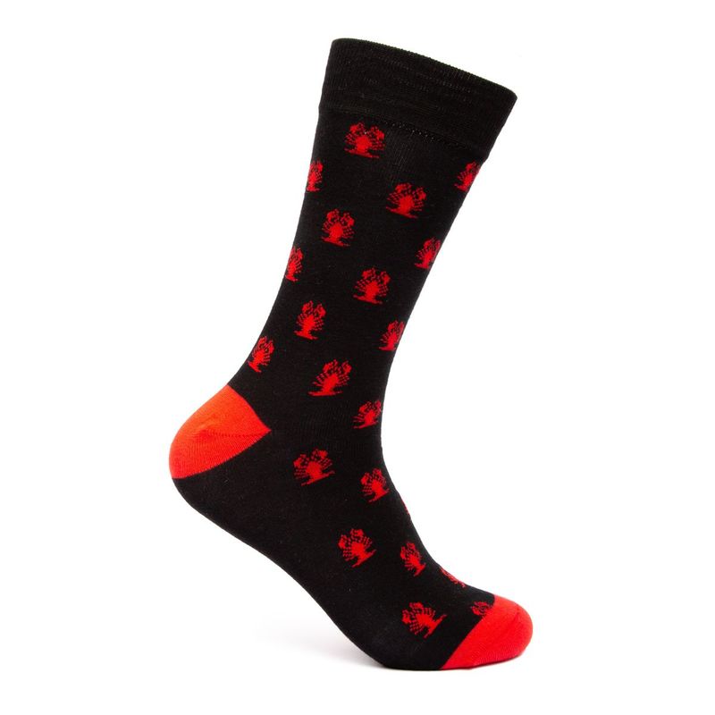 Buy Mint & Oak Surf & Turf Crew Socks - Black (Free Size) Online