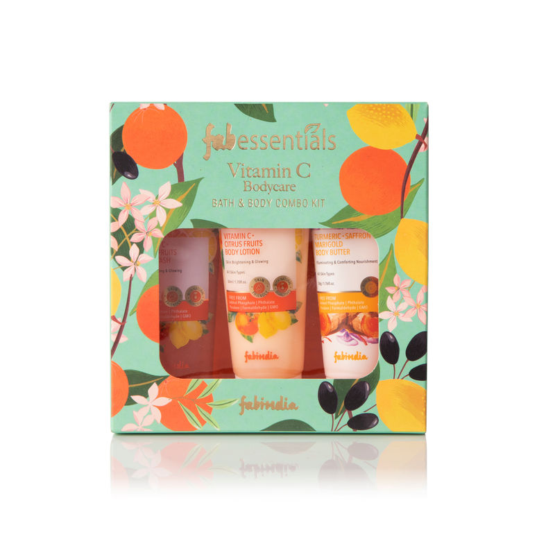 Buy Fab Essentials Vitamin C Bath & Body Care Gift Set Online