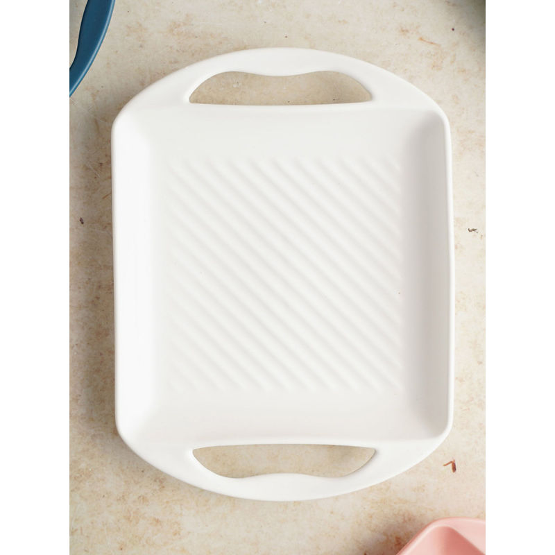 Nestasia White Square Baking Tray Small: Buy Nestasia White Square ...