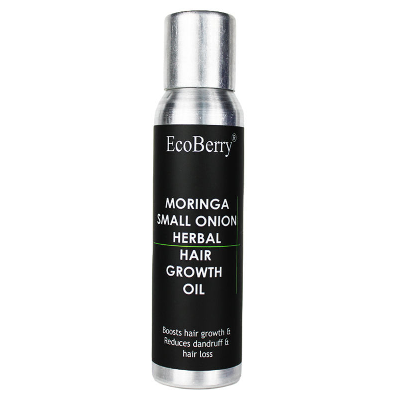 Buy Ecoberry Moringa Small Onion Herbal Hair Growth Oil Online