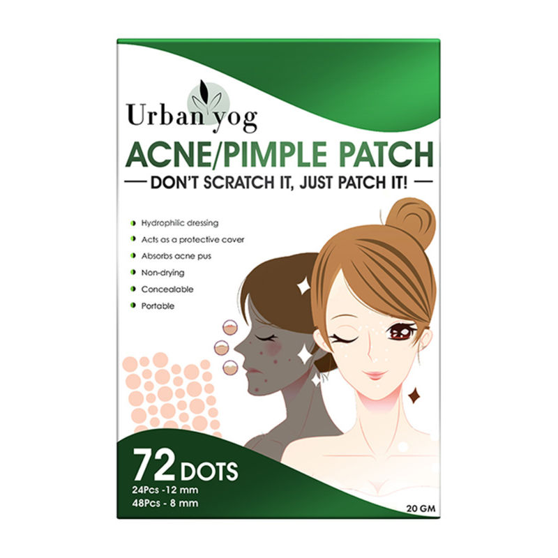 Buy UrbanYog Acne Pimple Patch Invisible Facial Stickers Cover (72 Dots ...