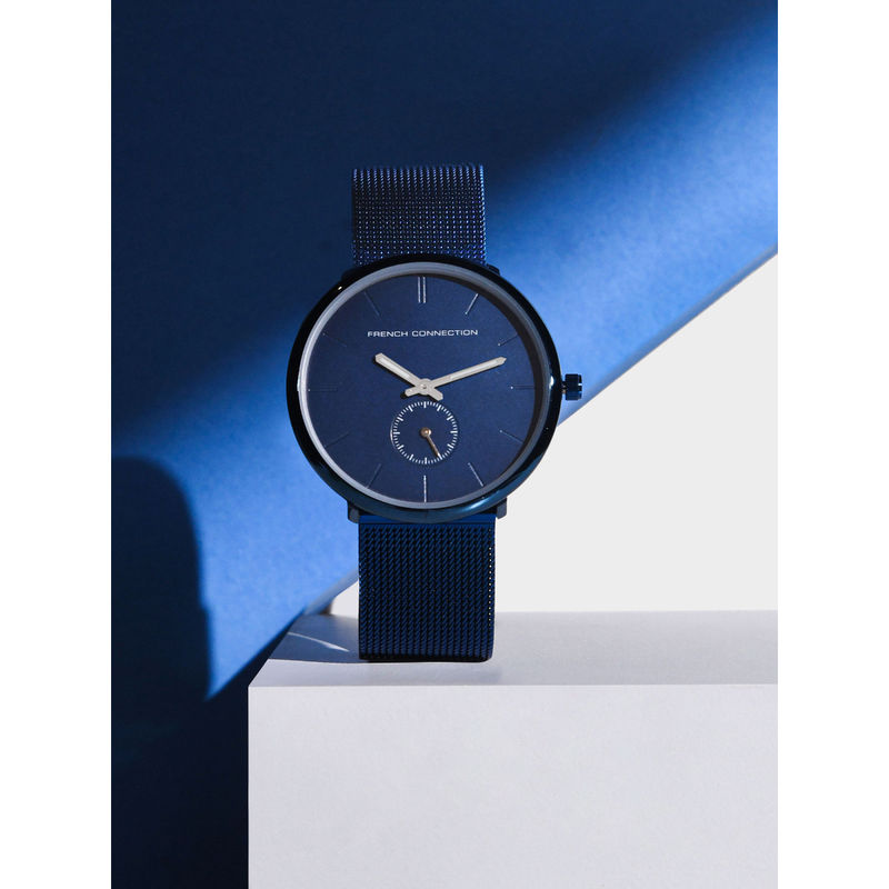 Buy French Connection Blue Dial Analog Watch For Mens - FCB01UM Online