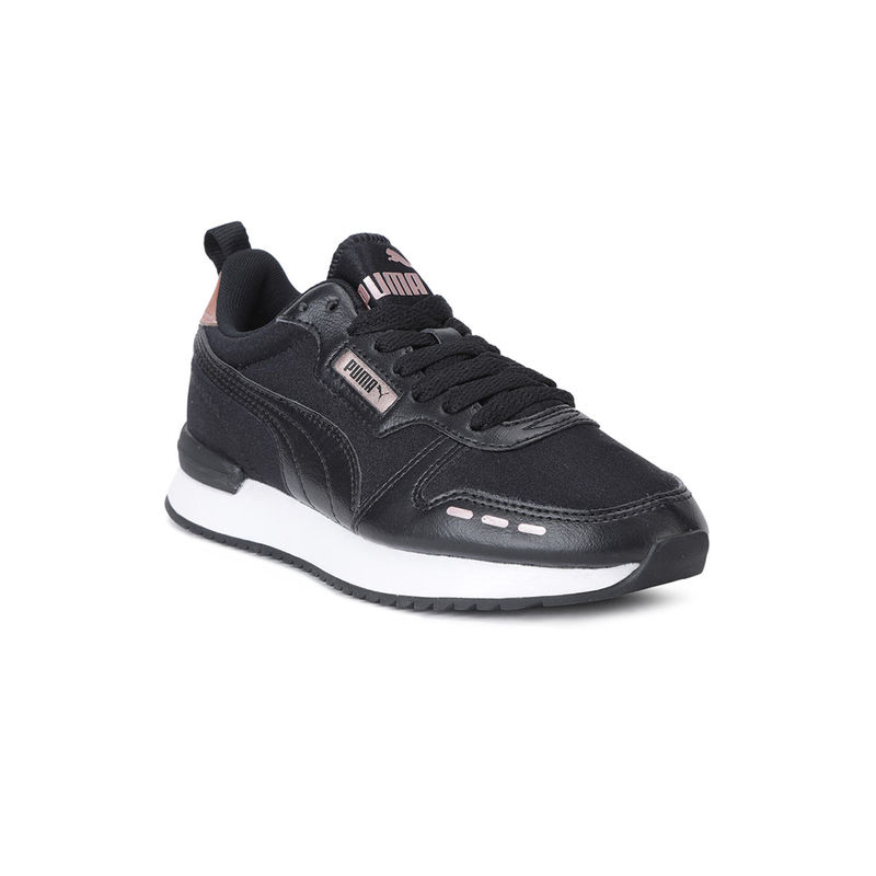 Buy Puma R78 Metallic Women Black Sneakers Online