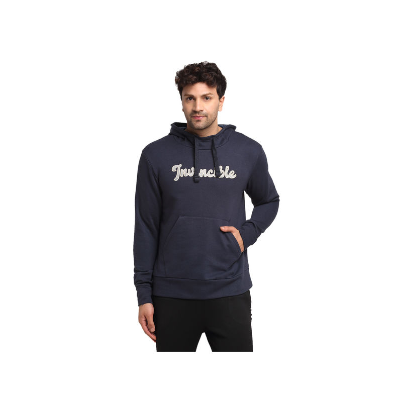 Buy INVINCIBLE Navy Mens Authentic Hoodie Online