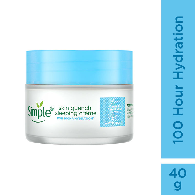 Buy Simple Water Boost Skin Quench Sleeping Creme 100 HR Hydration Online Buy Simple Water Boost Skin Quench Sleeping Creme 100 HR Hydration Online