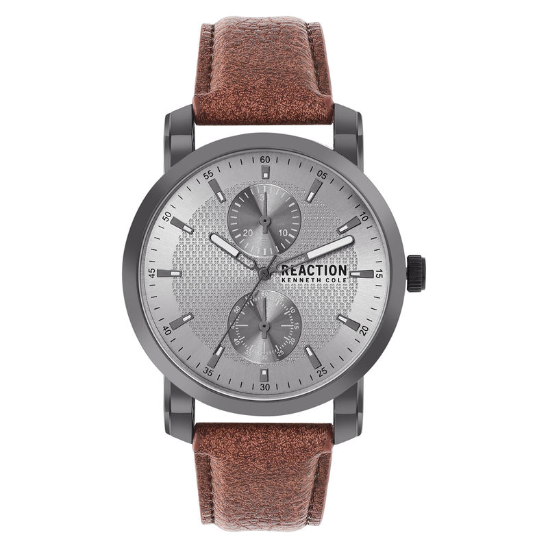 Buy Reaction Kenneth Cole Grey Dial Analog Watch for Men - RKC0228001 ...