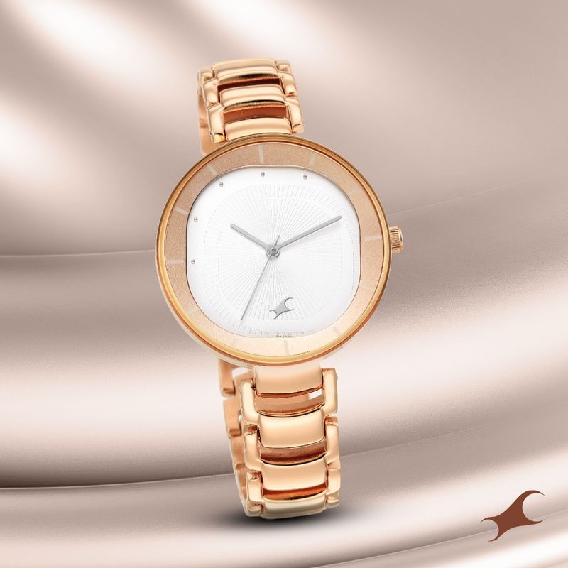 Buy Fastrack Style up 1.0 6270WM01 White Dial Analog Watch for Women Online