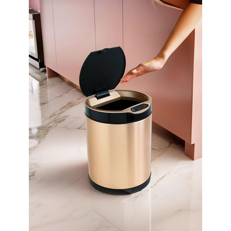 Buy The Better Home Automatic Dustbin 8L Gold Online
