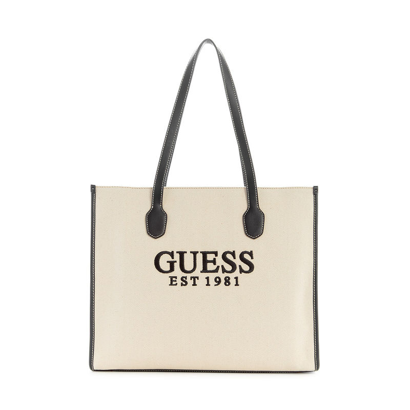 Buy Guess Women Beige Tote Bag Online