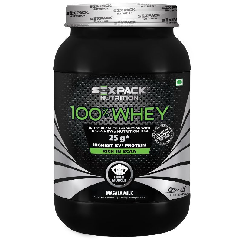 Buy Six Pack Nutrition 100% Whey Protein Powder - Masala Milk Online
