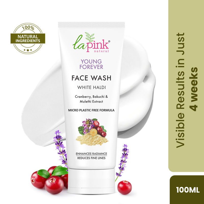 Buy La Pink Young Forever White Haldi Face Wash Deep Cleansing ...