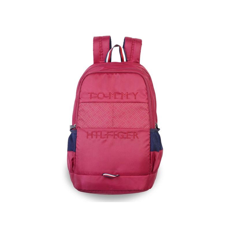 Buy Tommy Hilfiger Cortez Laptop Backpack Printed Maroon 8903496179408 ...