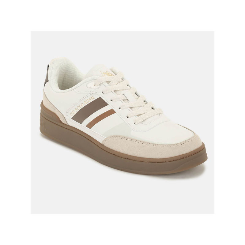 Buy U.S. POLO ASSN. Beige COLT Stylish Casual Sneakers Online