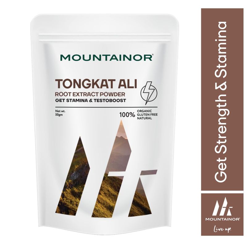 Mountainor Tongkat Ali Root Extract Powder With 2% Active Eurycomanone ...