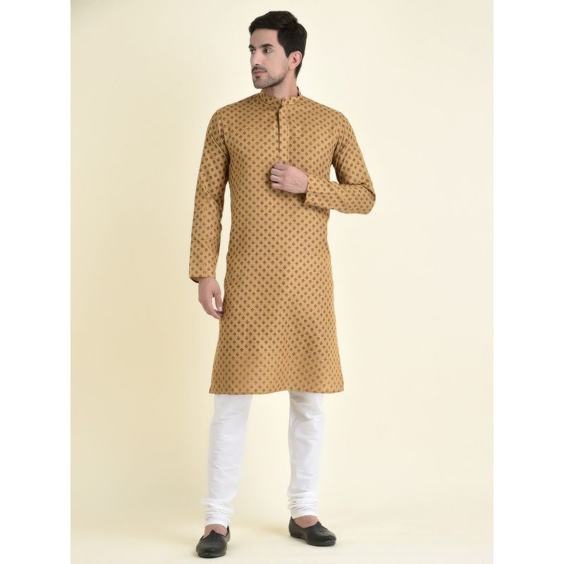 Buy TABARD Kurta For Mens In Brown Online