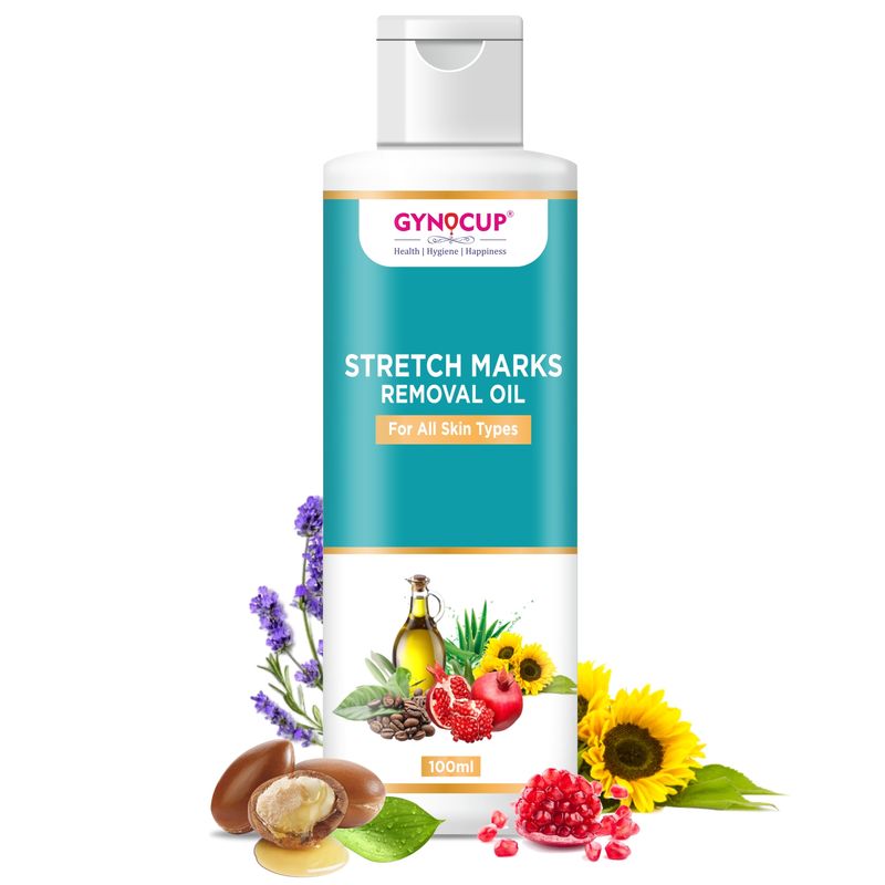 Buy Gynocup Stretch Marks Removal Oil Online