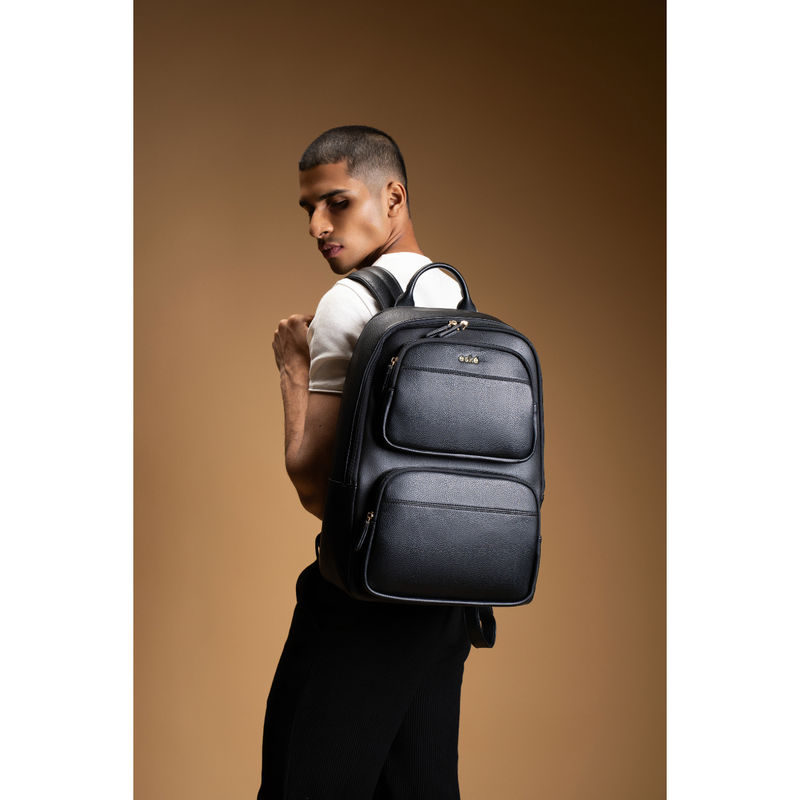 Buy Eske Ethan Vegan Leather Backpack Fits Upto 14 inch Laptop 25 L Online
