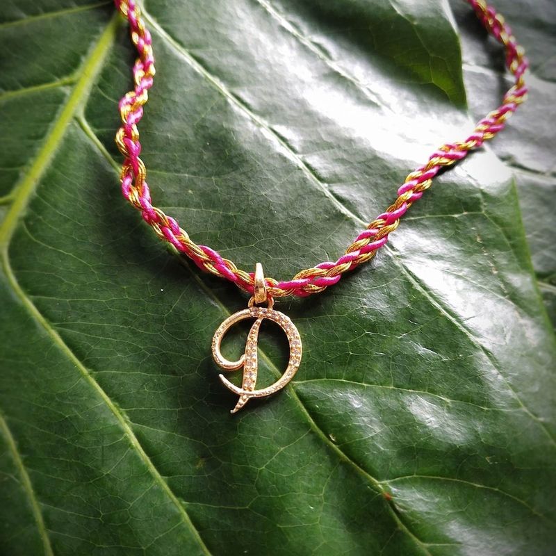 Buy Digital Dress Room Letter D Name Rakhi Designs Personalized ...