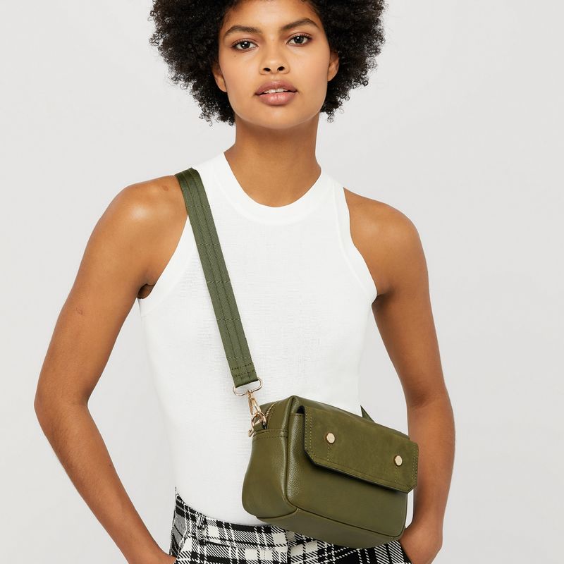 Buy Accessorize London Una Utility Webbing Strap Cross Body Bag Online