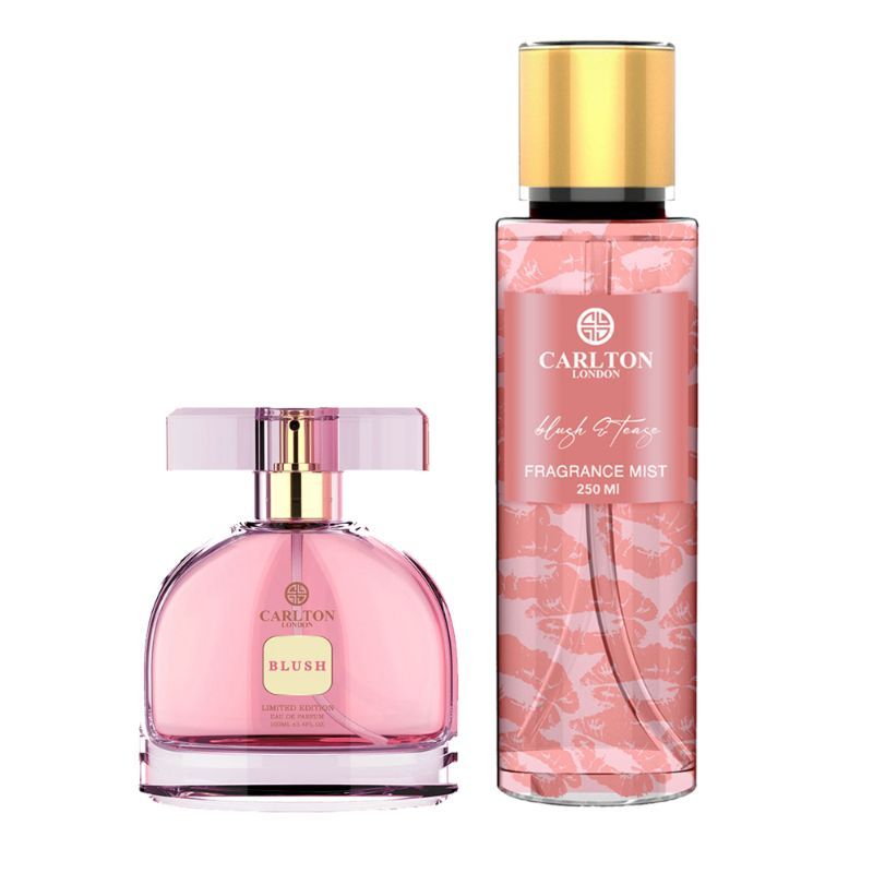 Buy Carlton London Perfume Women Combo Of Blush Perfume + Blush & Tease ...