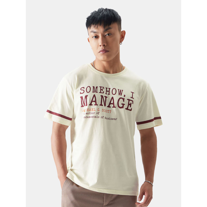 Buy The Souled Store The Office I Manage T-Shirt Online