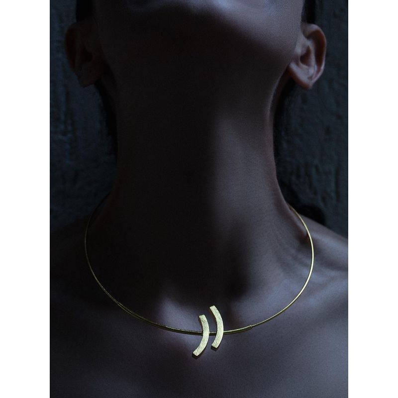 Buy DE'ANMA Mahhala Gold Neckpiece Online