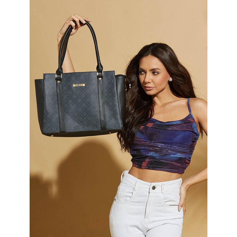 Buy FARGO Stylish Blue Handbag 14 Inch Laptop Handbag (S) Online