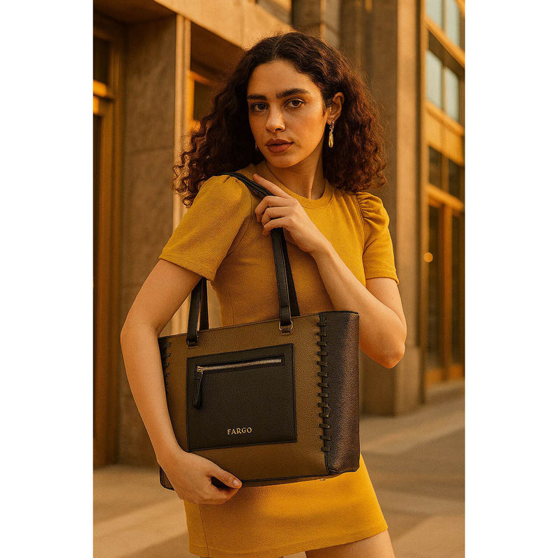 Buy FARGO Clara Brown Tote Bag (S) Online
