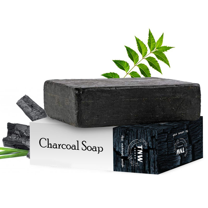 TNW The Natural Wash Handmade Charcoal Soap For Acne and Deep Cleansing ...