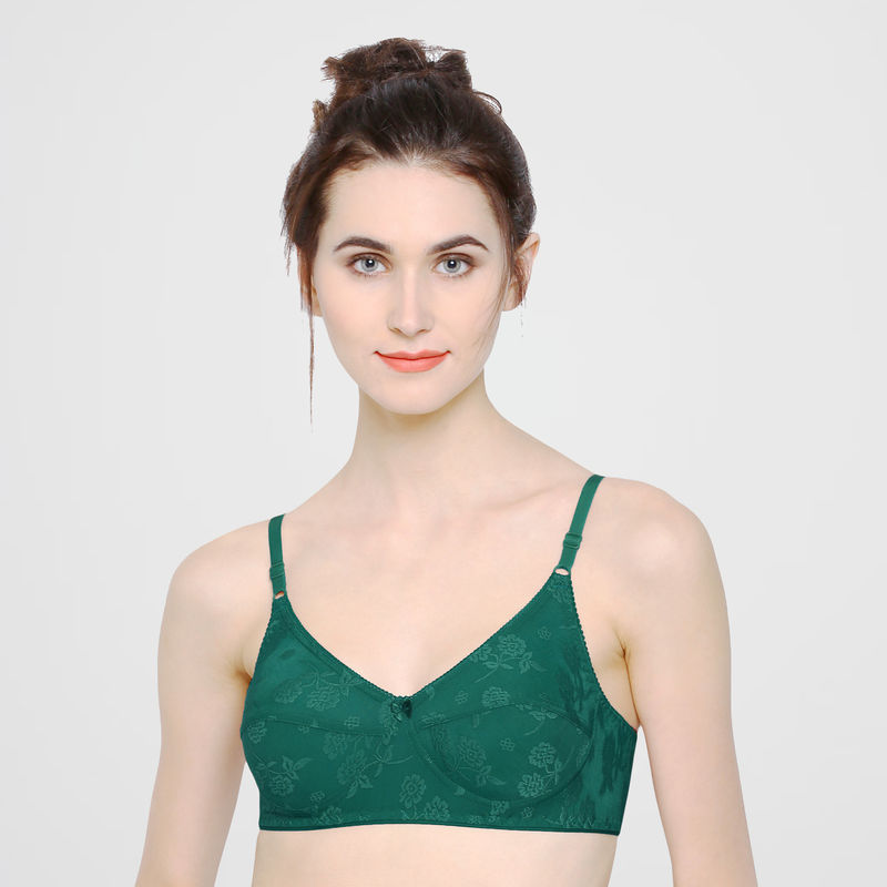 Buy Sonari Penelop Women's Fancy Net Bra - Green Online