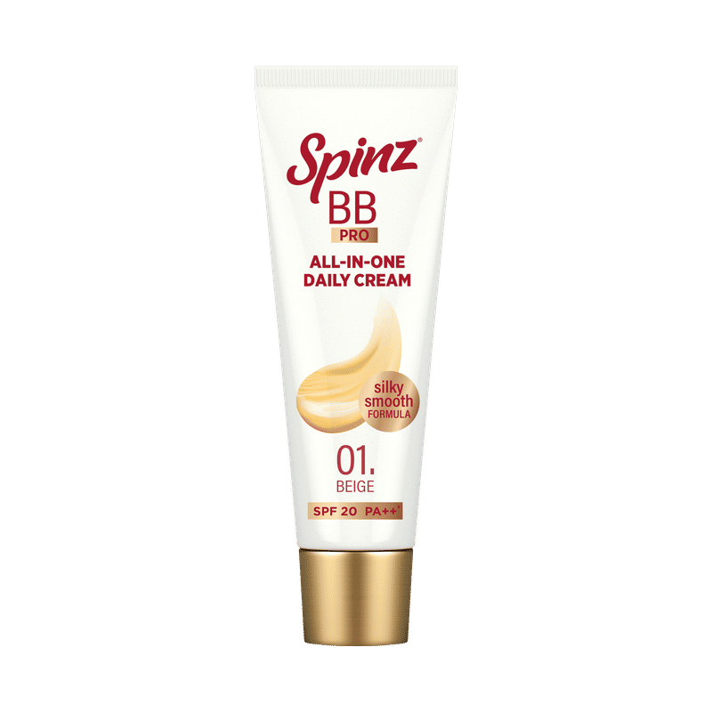 Buy Spinz BB Pro All-In-One Daily Cream - Beige 01 Online