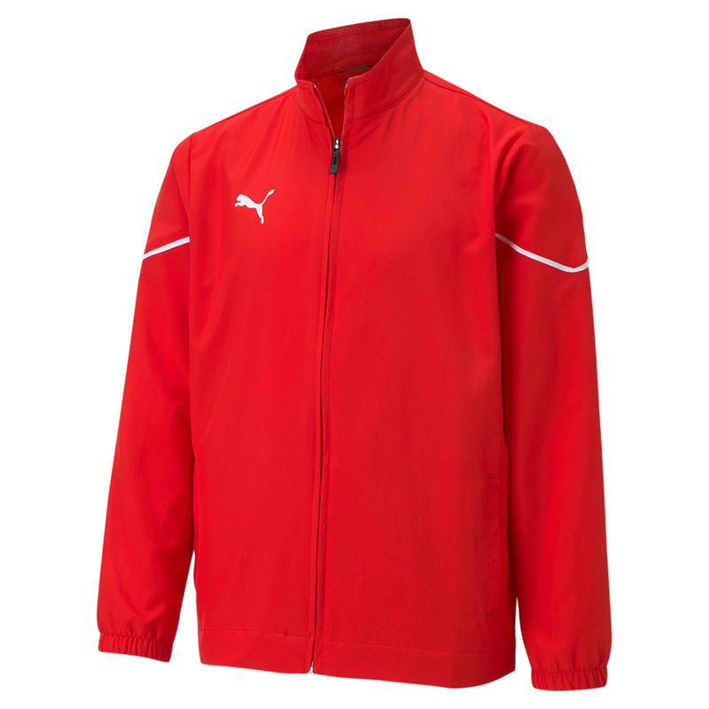 Buy Puma Team Rise Sideline Unisex Kids Red Jacket Online